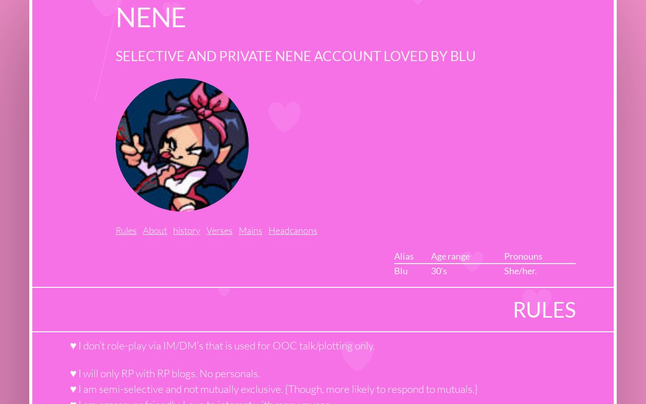 Nene FNF Account